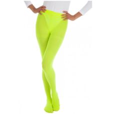 Collant 60 Denier Adulte Vert Fluo, accessoire deguisement pas cher ...