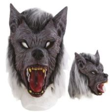 Masque Integral Loup Garou - accessoire pas cher - Badaboum