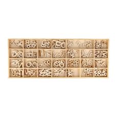 Mini Alphabet en bois, loisirs créatifs - Badaboum