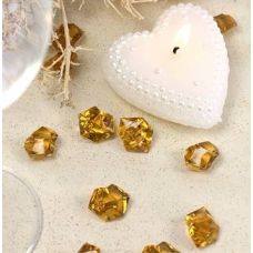 Pierre cristal transparente Or, decoration mariage - Badaboum