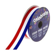Ruban bleu blanc rouge, ruban pas cher - Badaboum