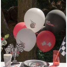 Lot de 6 Ballons gonflables theme Formule 1, ballons anniversaire ...