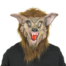 Masque loup-garou - Accessoire adulte pas cher - Badaboum.fr