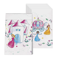 Sachet Papier Princesses x8pcs, sachet anniversaire pas cher - Badaboum