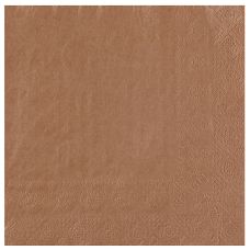 Serviette en papier Bronze 33 x 33 cm, vaisselle jetable - Badaboum