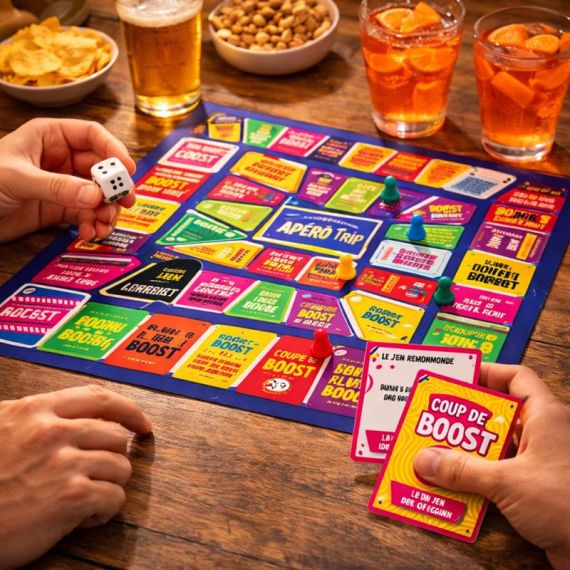 Jeu de plateau apéro pas cher Apéro Trip - jeu de societe - Badaboum.fr