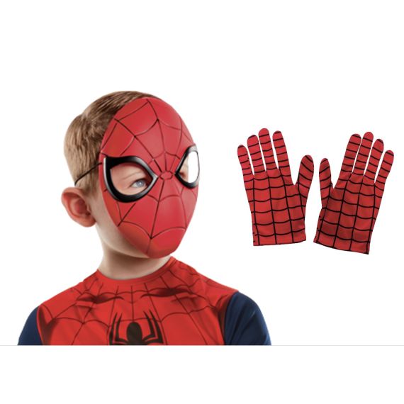 Kit Spider‑Man masque + gants – pas cher sur badaboum.fr